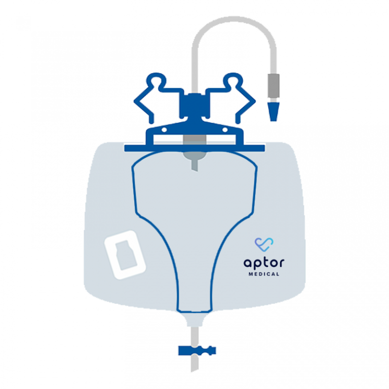 Bolsa de orina 2l con urinómetro APTOR MEDICAL - Bolsas de orina